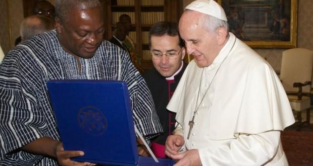 Pope Francis meets the President of Ghana - Ghana Catholic Bishops ...